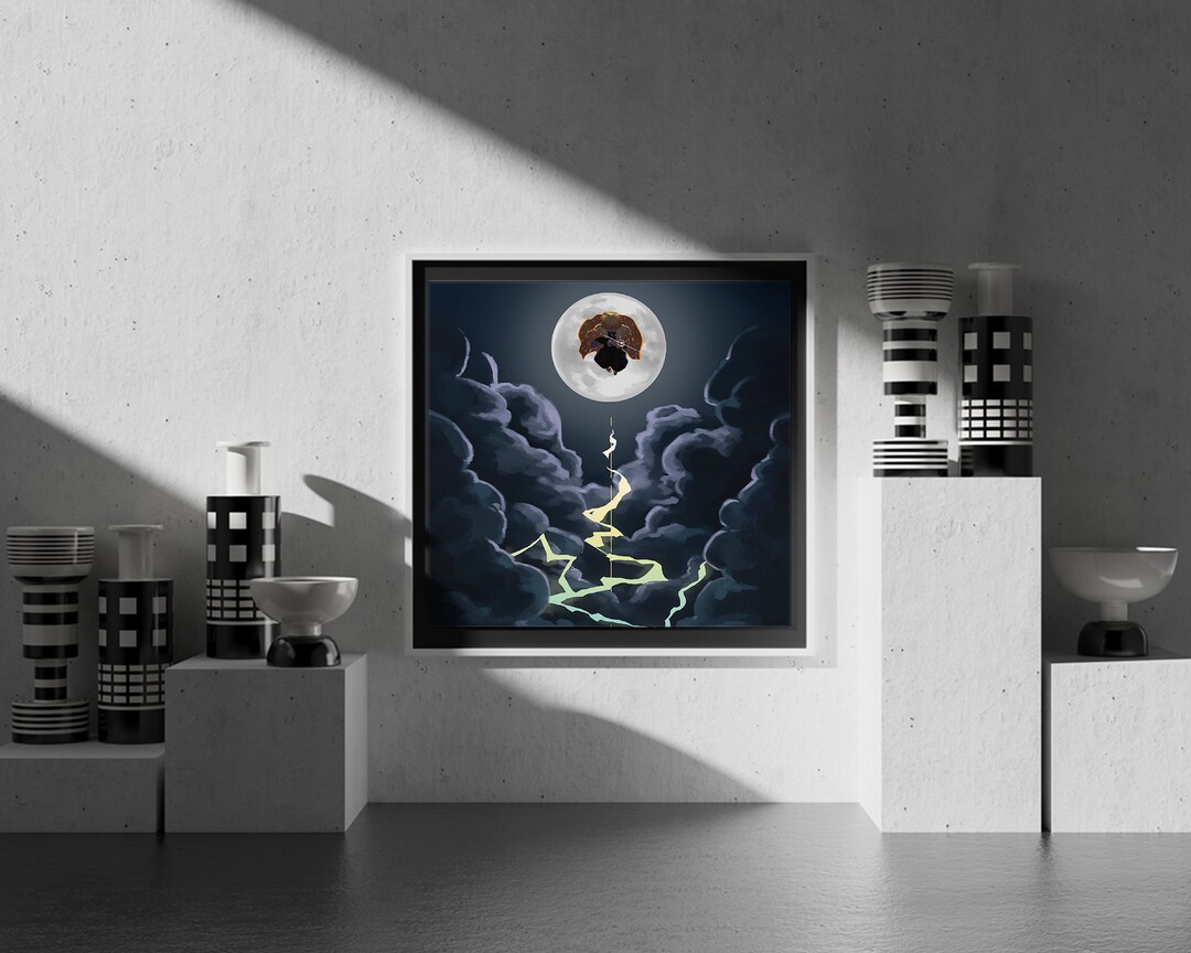 Kimetsu No Yaiba Zenitsu Wall Print by Egan Design Zenitsu - Etsy