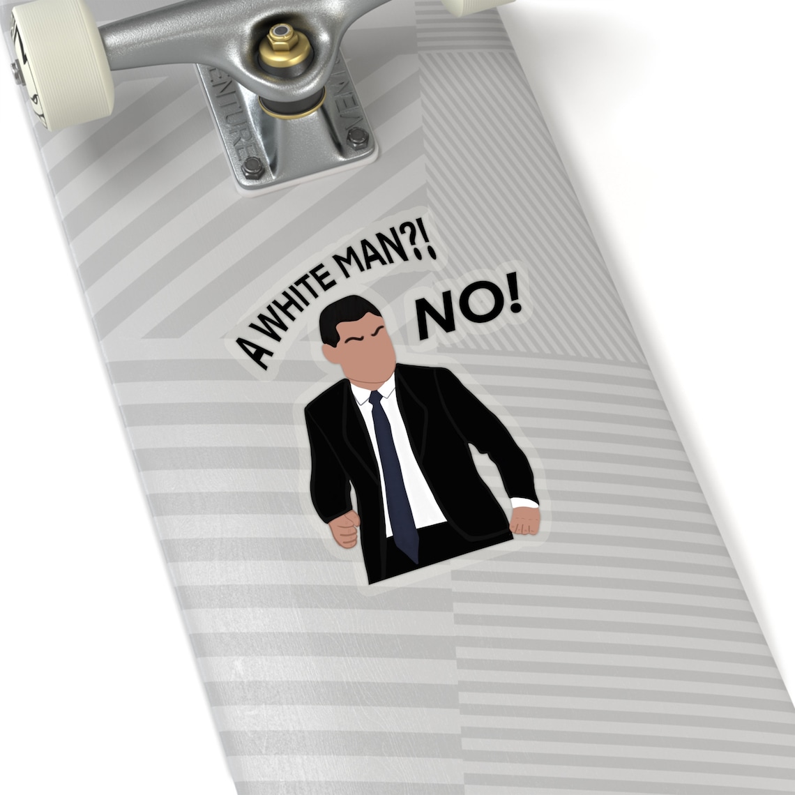 A White Man? No! New Girl Sticker New Girl Schmidt Sticker, TV Quotes ...