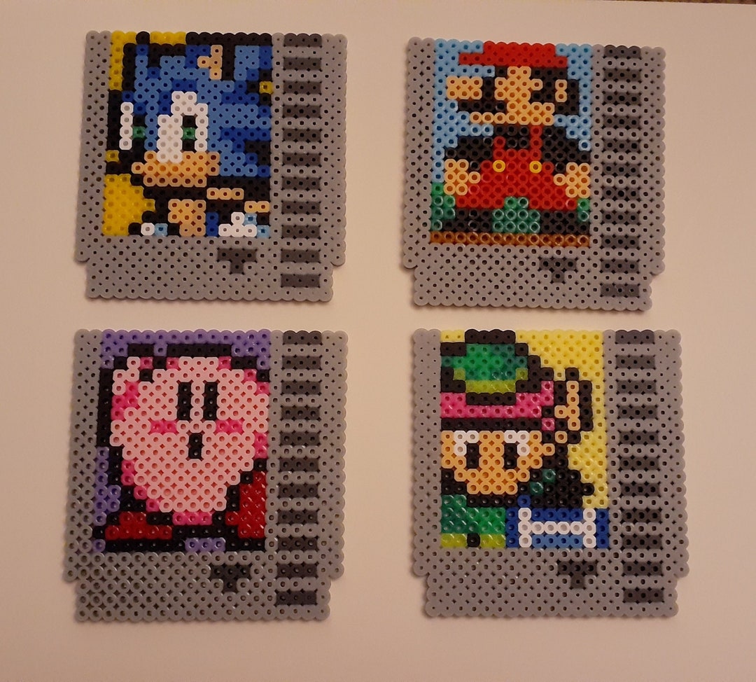NES Game Cartridge Coasters or Magnets Available as a Set Coaster Set ...