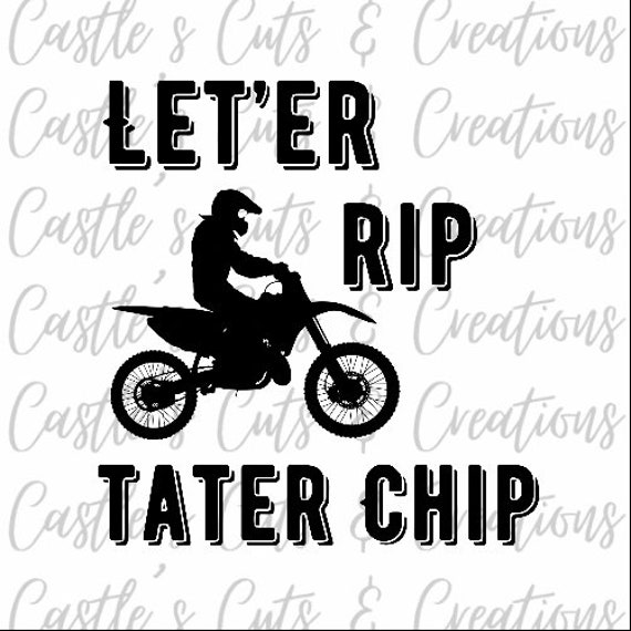 Leter Rip Dirt Bike Png File for Sublimation - Etsy