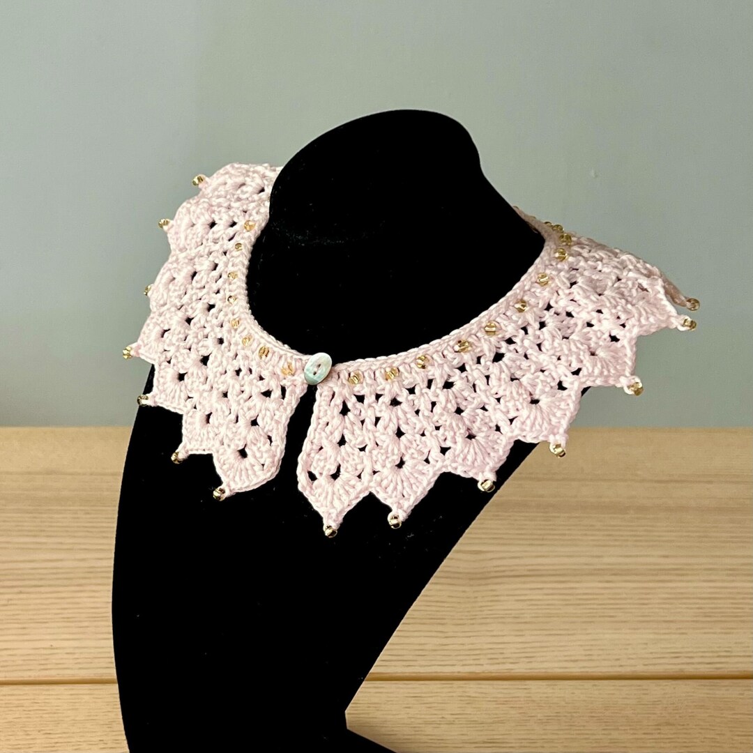 Handmade Knitted Peter Pan Collar - Etsy