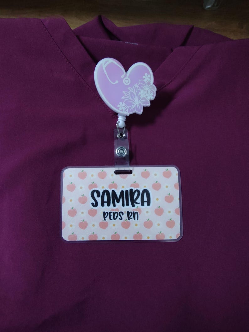 Custom Laminated Name Tags | Name Tags for Nurses | Name Badge for ...
