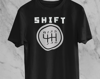Stick Shift T Shirt - Etsy