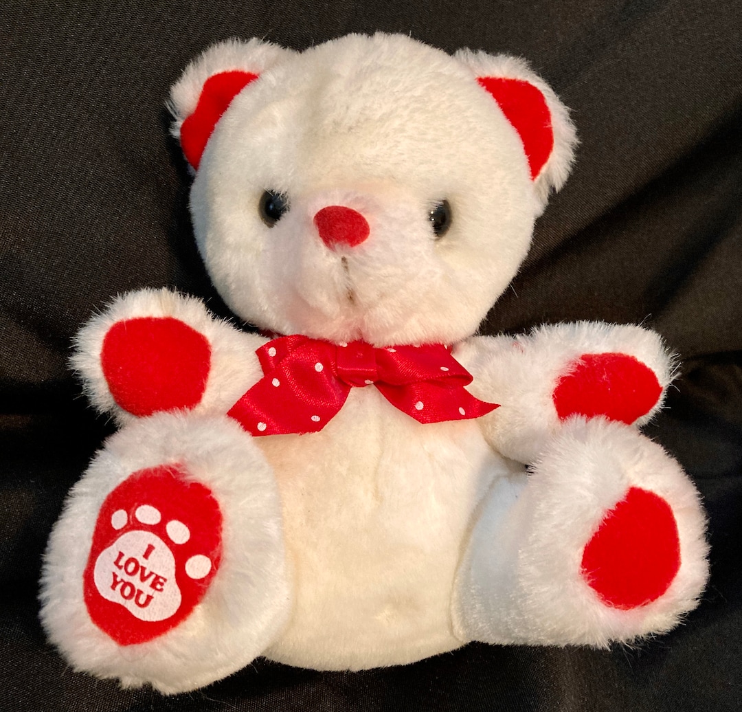 Rare Vintage Applause Teddy Bear - Etsy