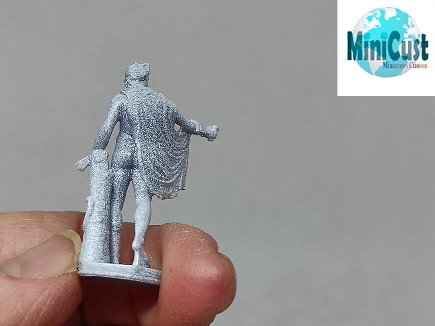 CUSTOM APOLLO Miniature ROMAN Sculpture. Paint Ready 3D - Etsy