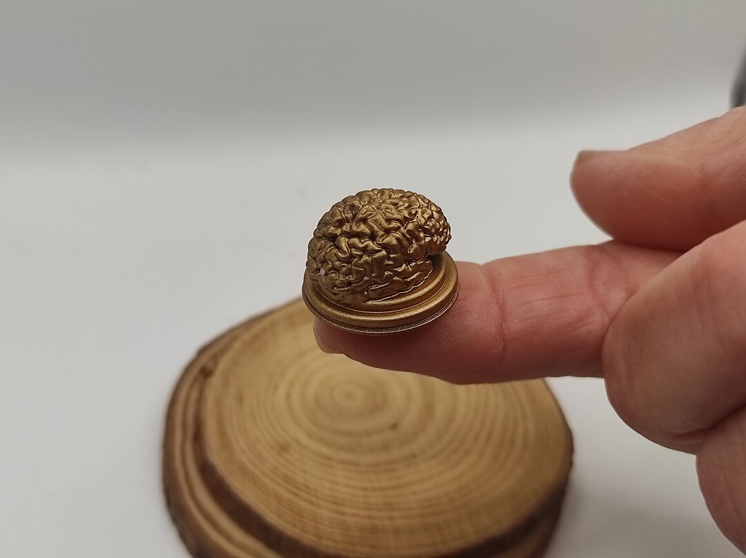 THE BRAIN Miniature, Piece for Game Board Suitable for Anniversary Gift ...