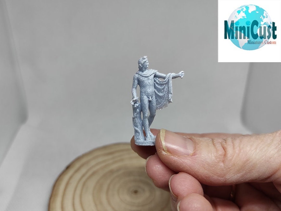 CUSTOM APOLLO Miniature ROMAN Sculpture. Paint Ready 3D Printed. - Etsy