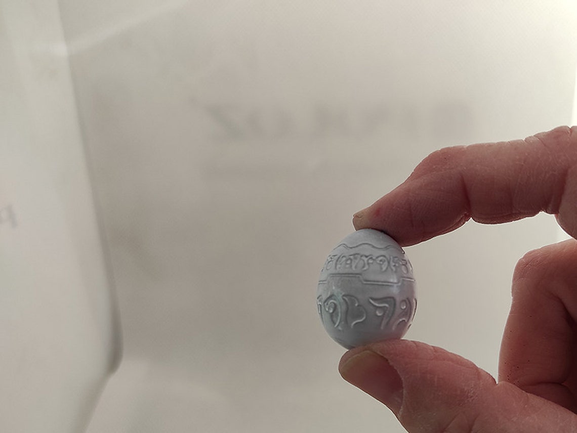Miniature Precursor Orb . Egg Replica 3dprinted for Topcake - Etsy
