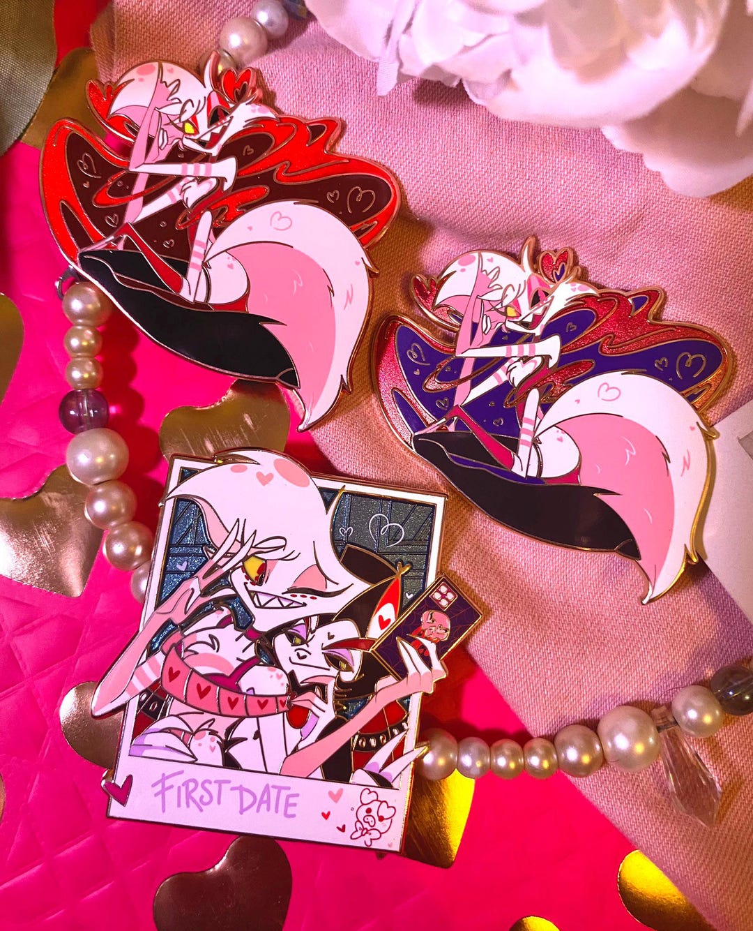 Fabulous Bday Boy!!! an Angel Dust Pin Set! - Etsy
