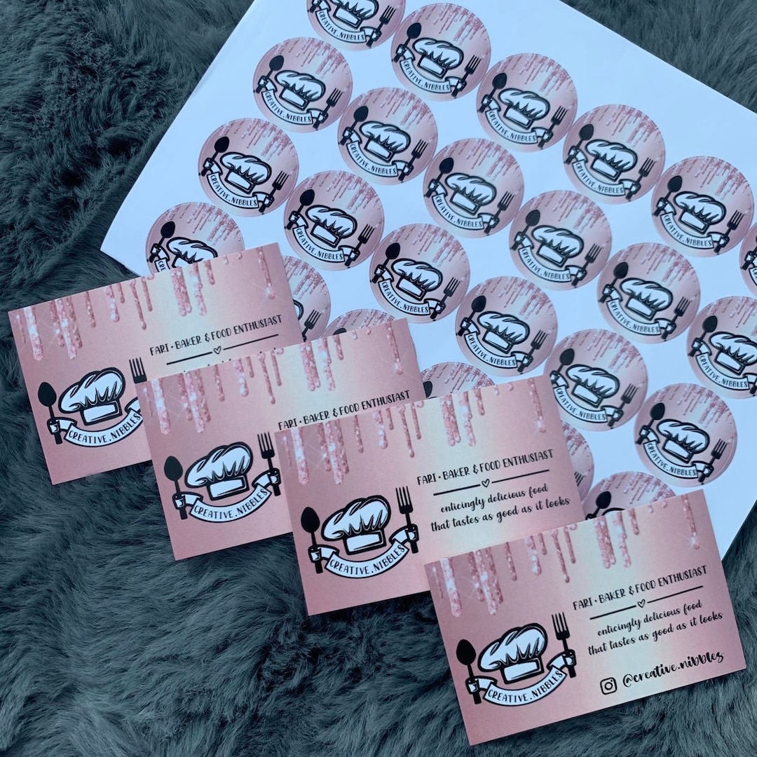 Logo Stickers | Personalised Printed Stickers - Etsy