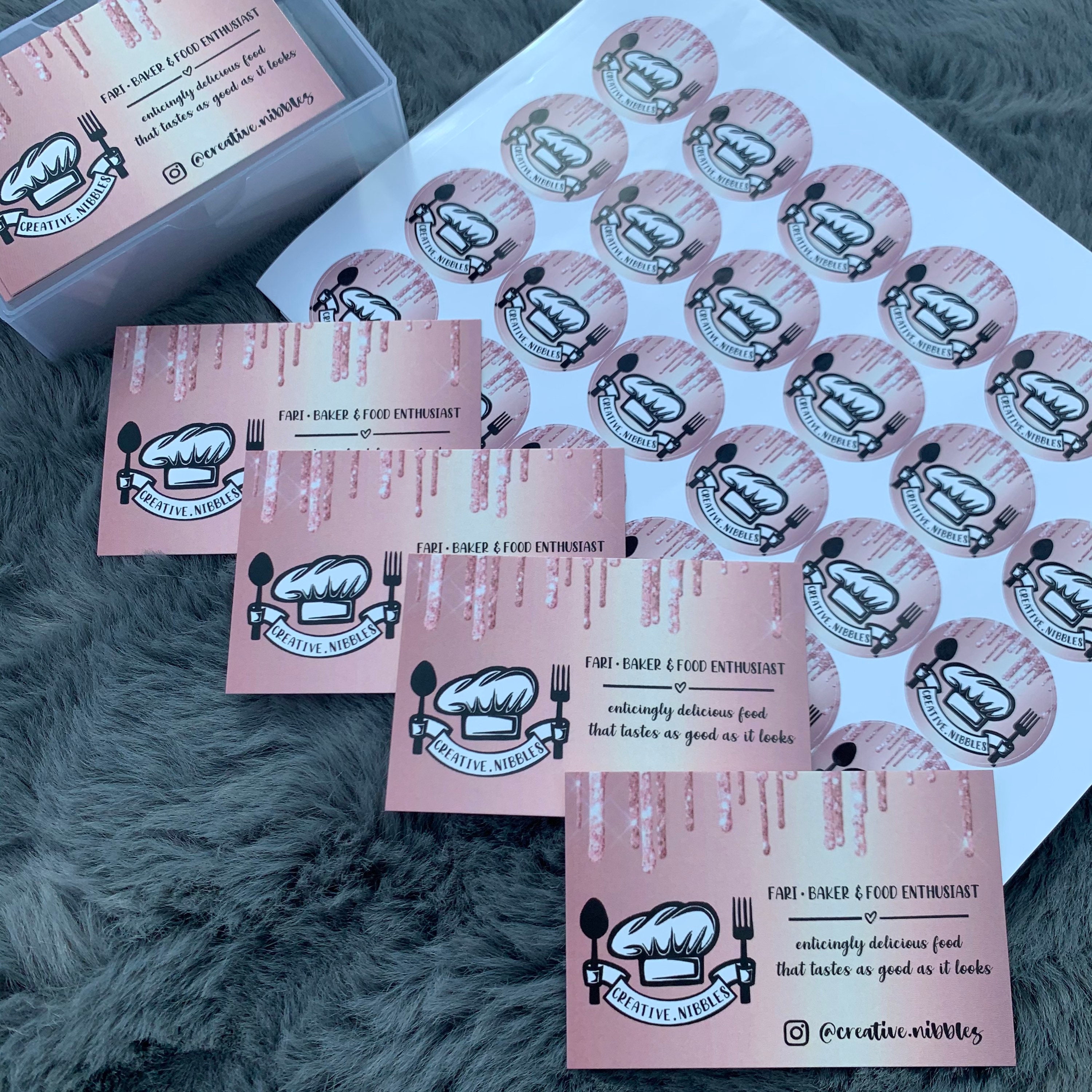 Custom Business Cards | Logo Stickers | Personalised | Digital Art ...