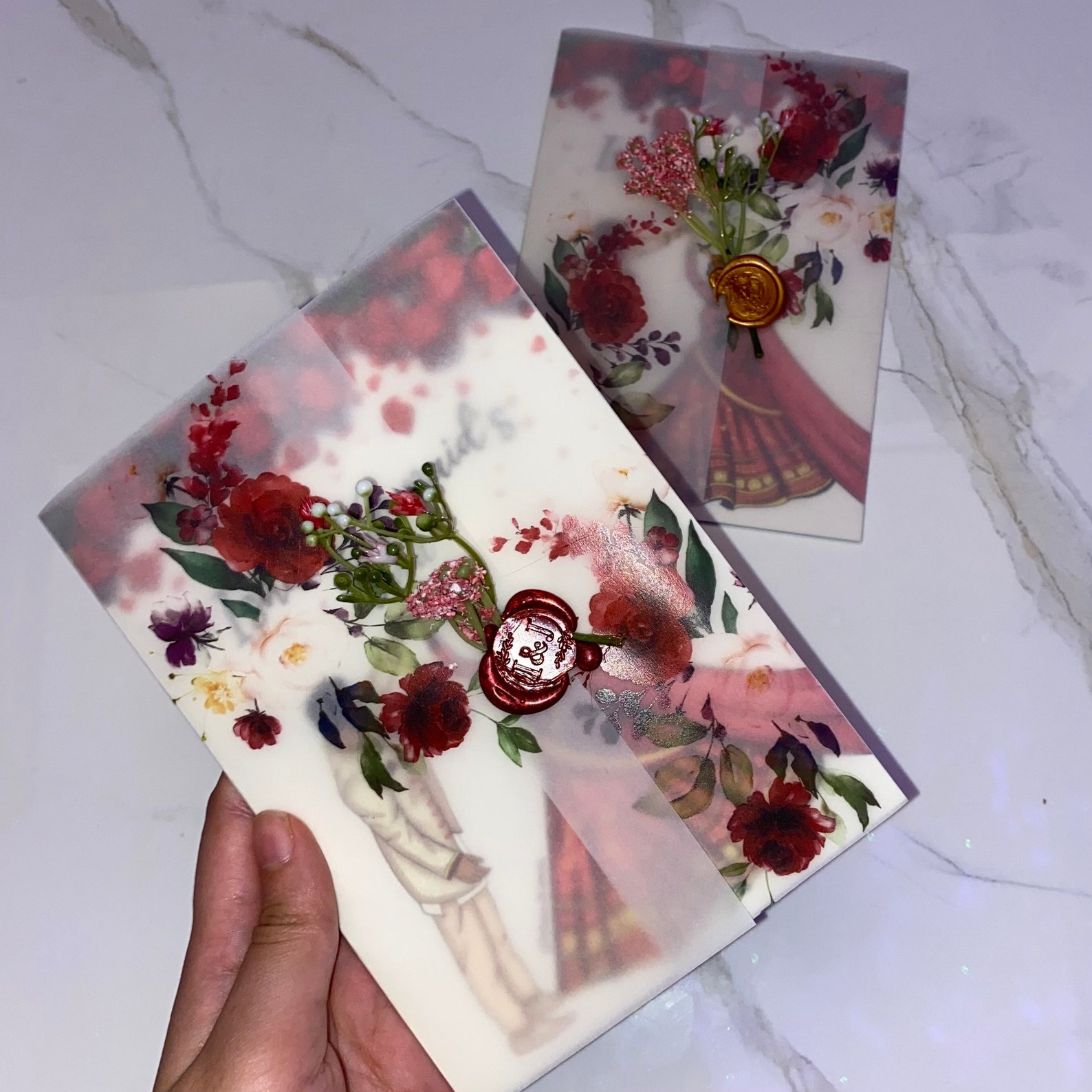 Custom Wedding Invites | Illustration Cards | Arabic Calligraphy ...