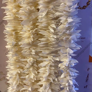 Paper Flower String Jusmine String Paper Mogra Handmade Diwali ...