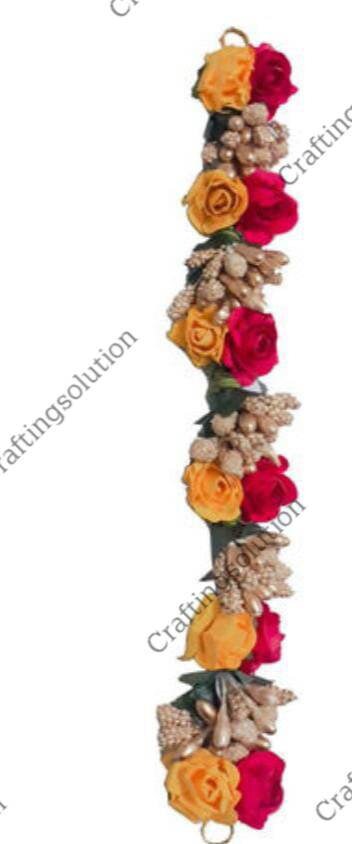 Artificial Rose Flower Gajra Hair Accessories Jewellery Hair - Etsy