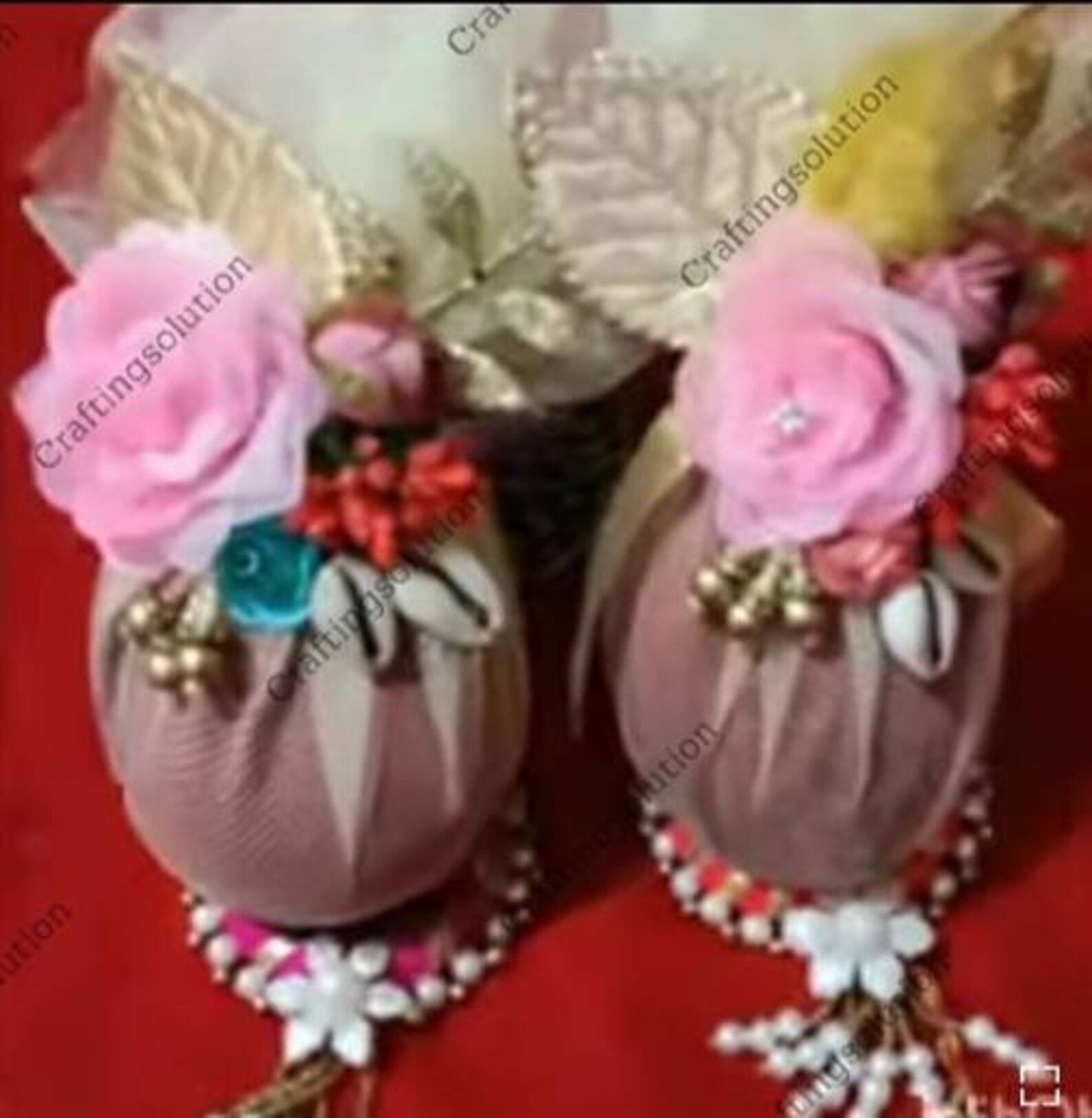 Decorative Sagun Nariyal Coconut for Pooja Decorated Nariyal ...