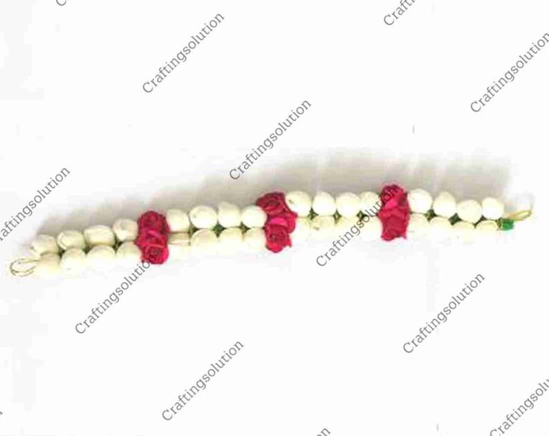Artificial Gajra Hair Accessories Flower Jewellery Paper Handmade ...