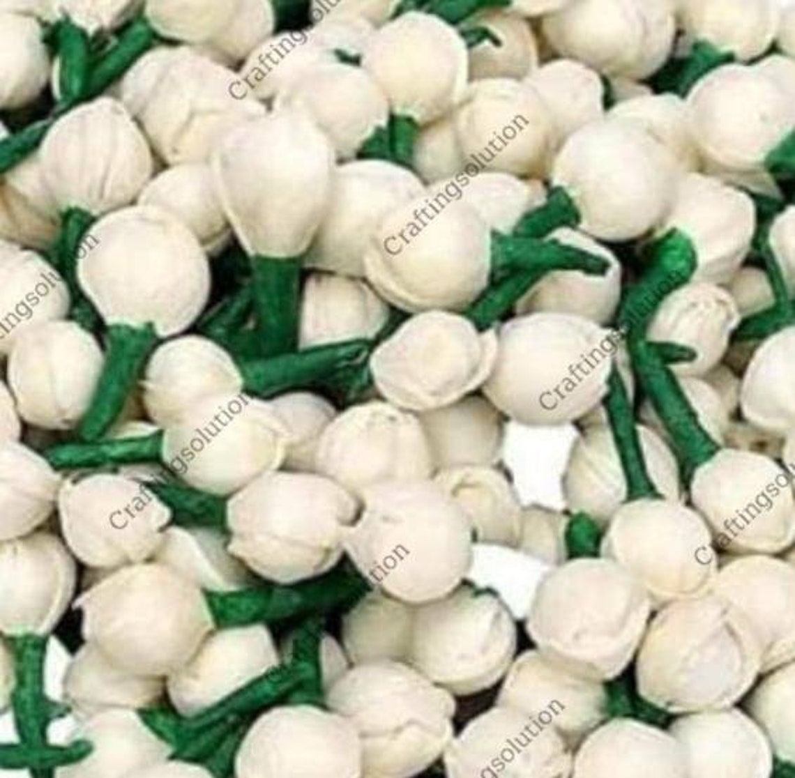 Beautiful Fake Mogra Real Look Flower Jasmine Buds White Color Flower ...