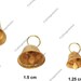 Beautiful Golden Metal Bells Little Bell Tiny Bells Brass Bell Vintage ...