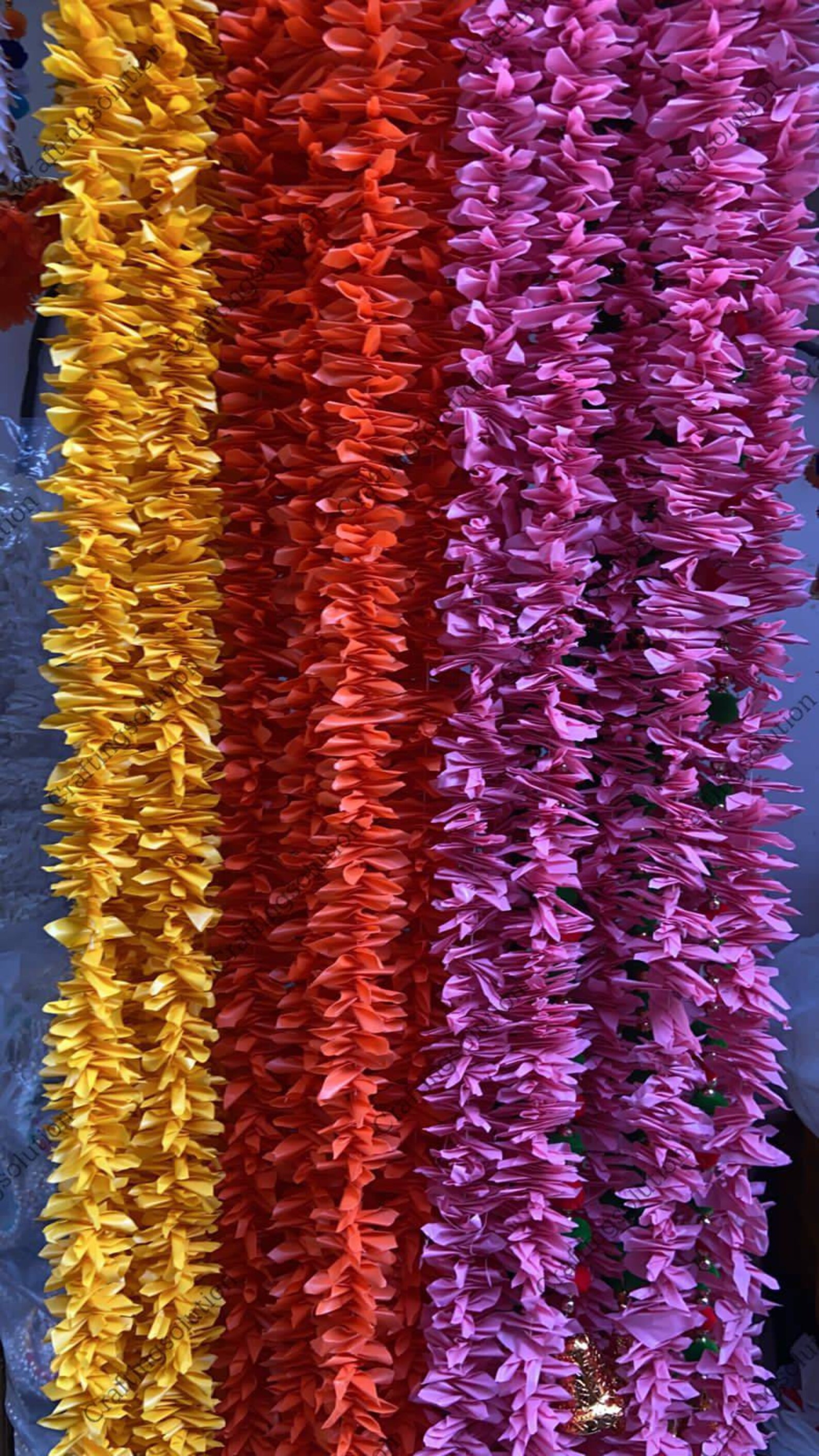 Paper Flower String Jusmine String Paper Mogra Handmade Diwali ...