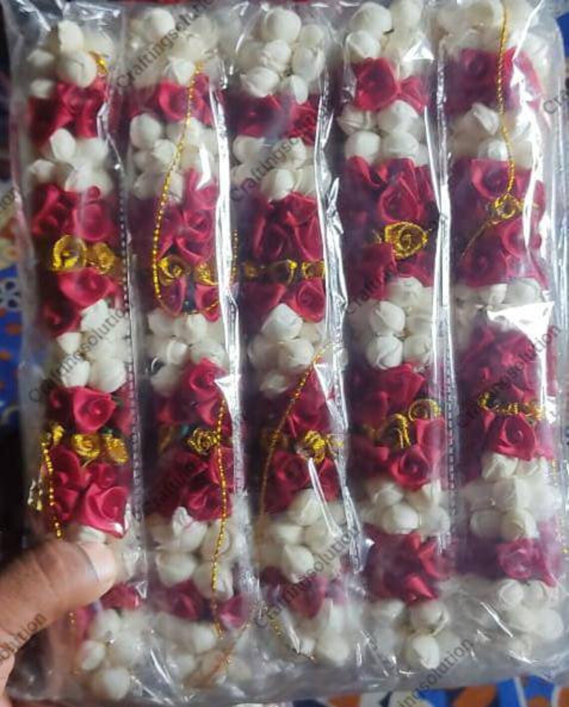 Atrective Hair Gajra Women Hair Veni Tiara Bridal Shower Headband ...