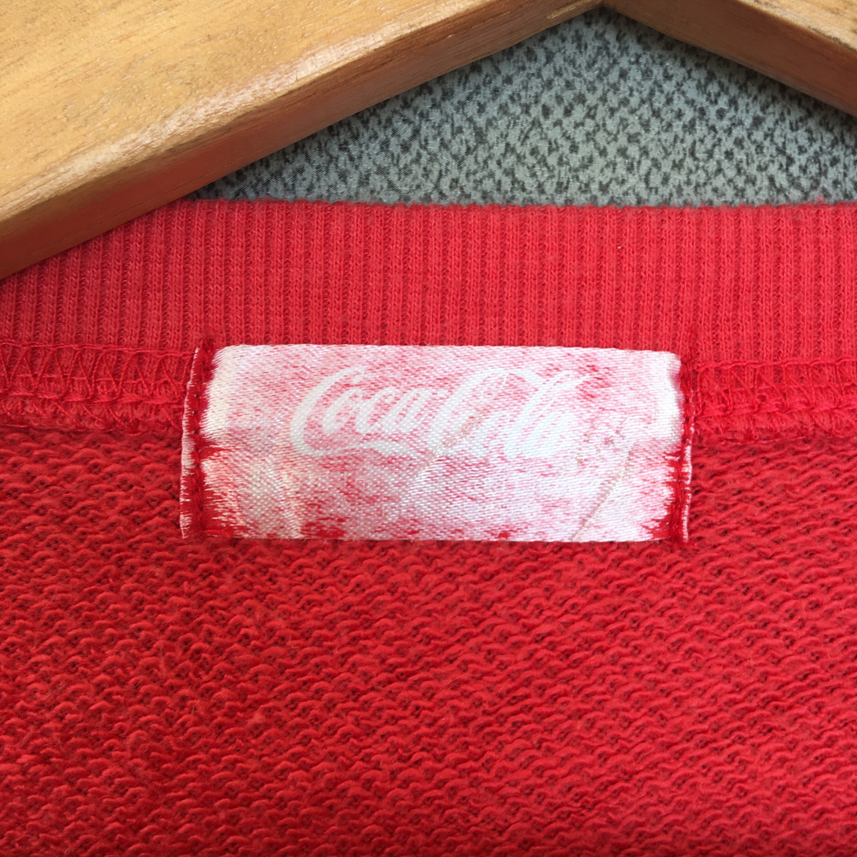 Coca-cola Sweatshirt Pullover Jumper Print Out Logo / Coca Cola Coke ...