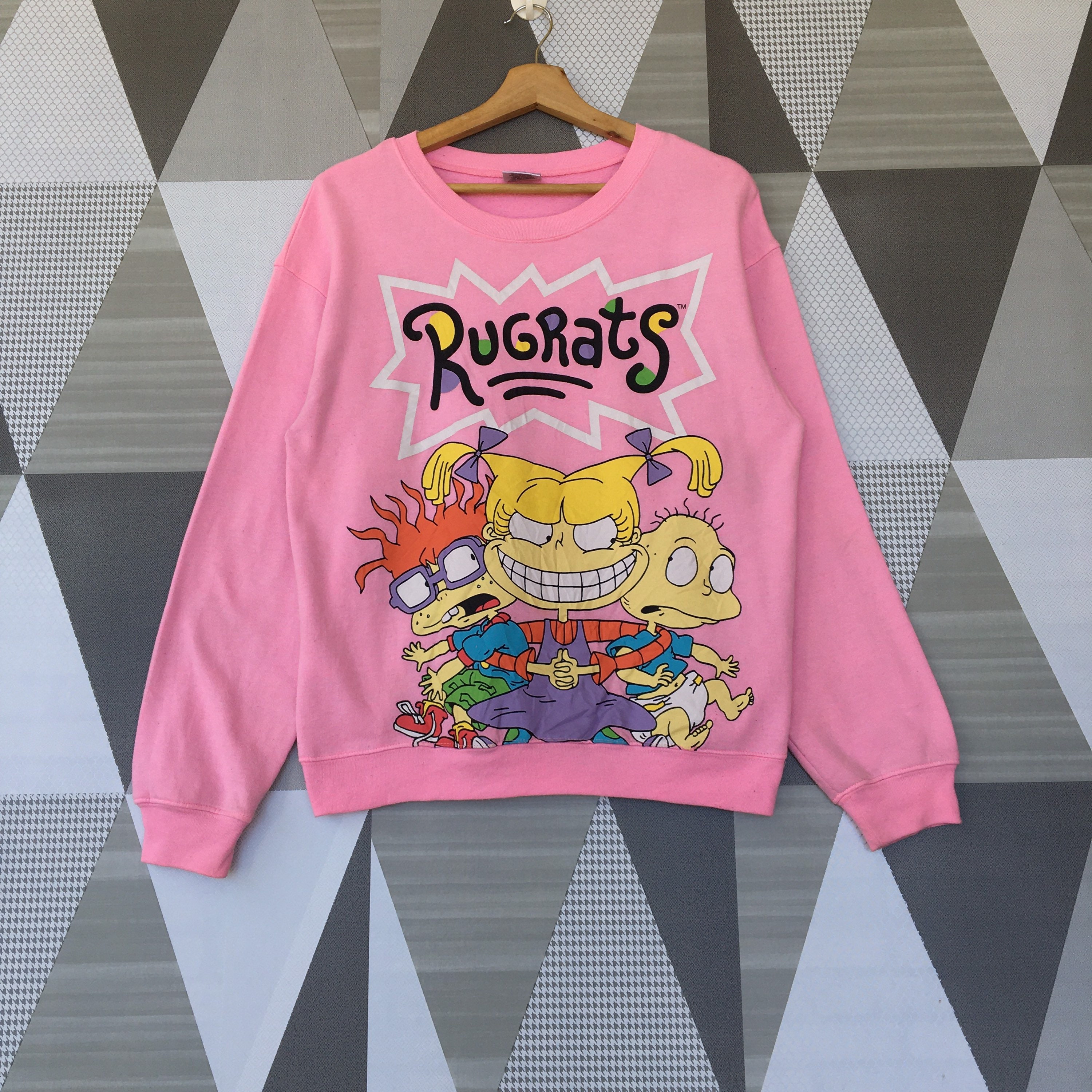 Rugrats Sudadera Jersey Print Out Logo / Rugrats Crewneck | Etsy
