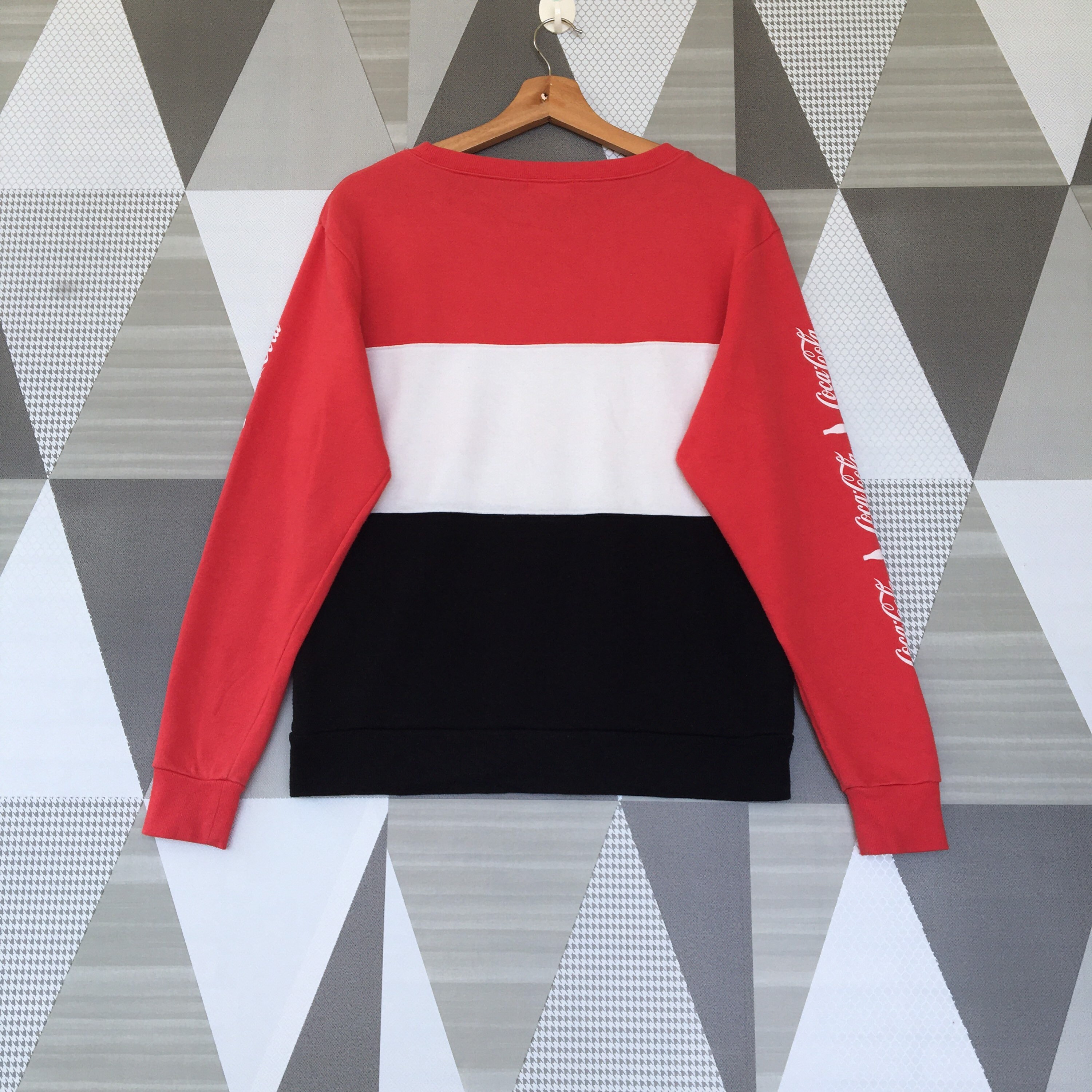 Coca-Cola Sweatshirt Pullover Jumper Print Out Logo / Coca | Etsy