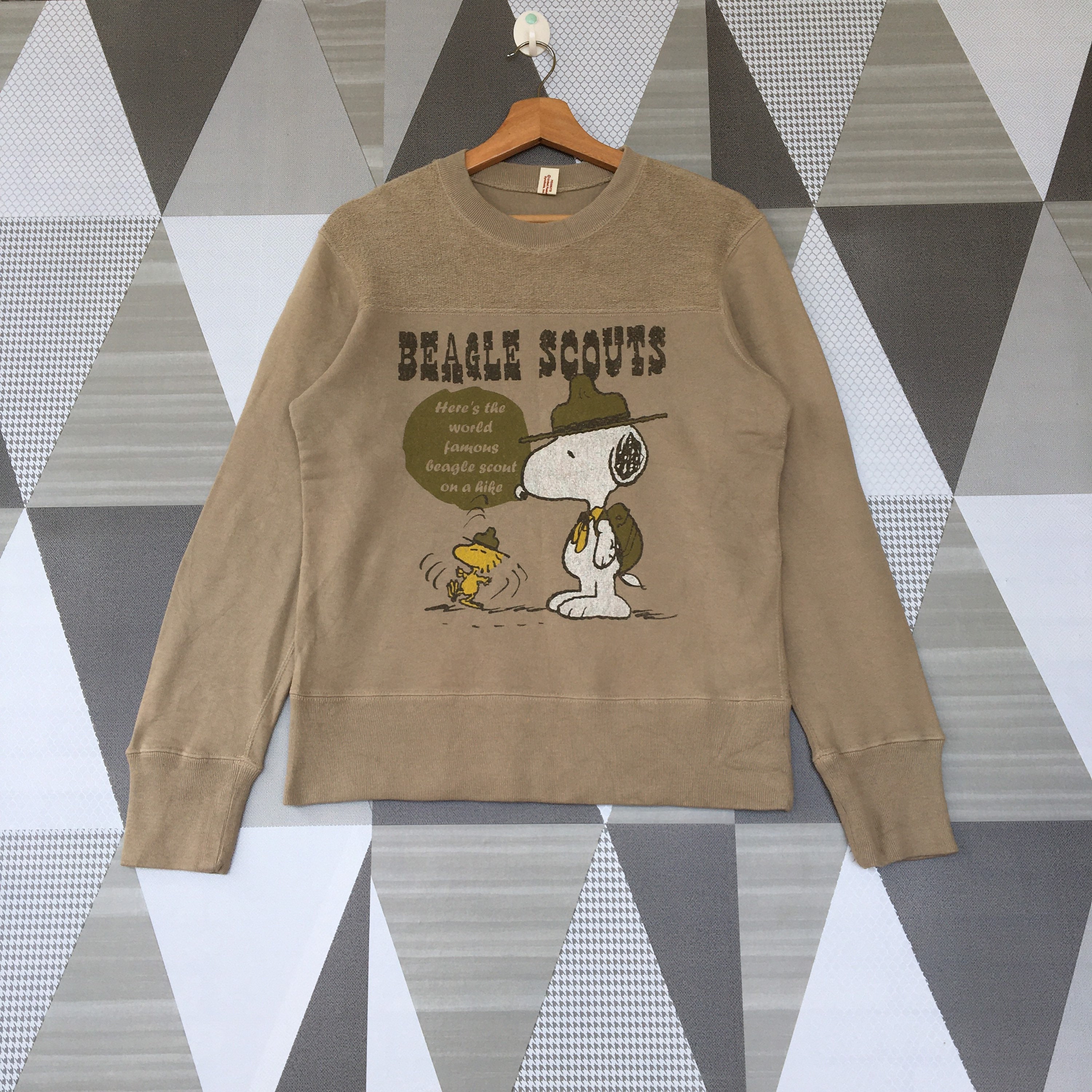 Snoopy Peanuts Sweatshirt Pullover Jumper Print Out Logo / | Etsy