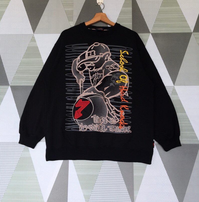 SOHK School of Hard knocks Sweatshirt Pullover Jumper Print | Etsy