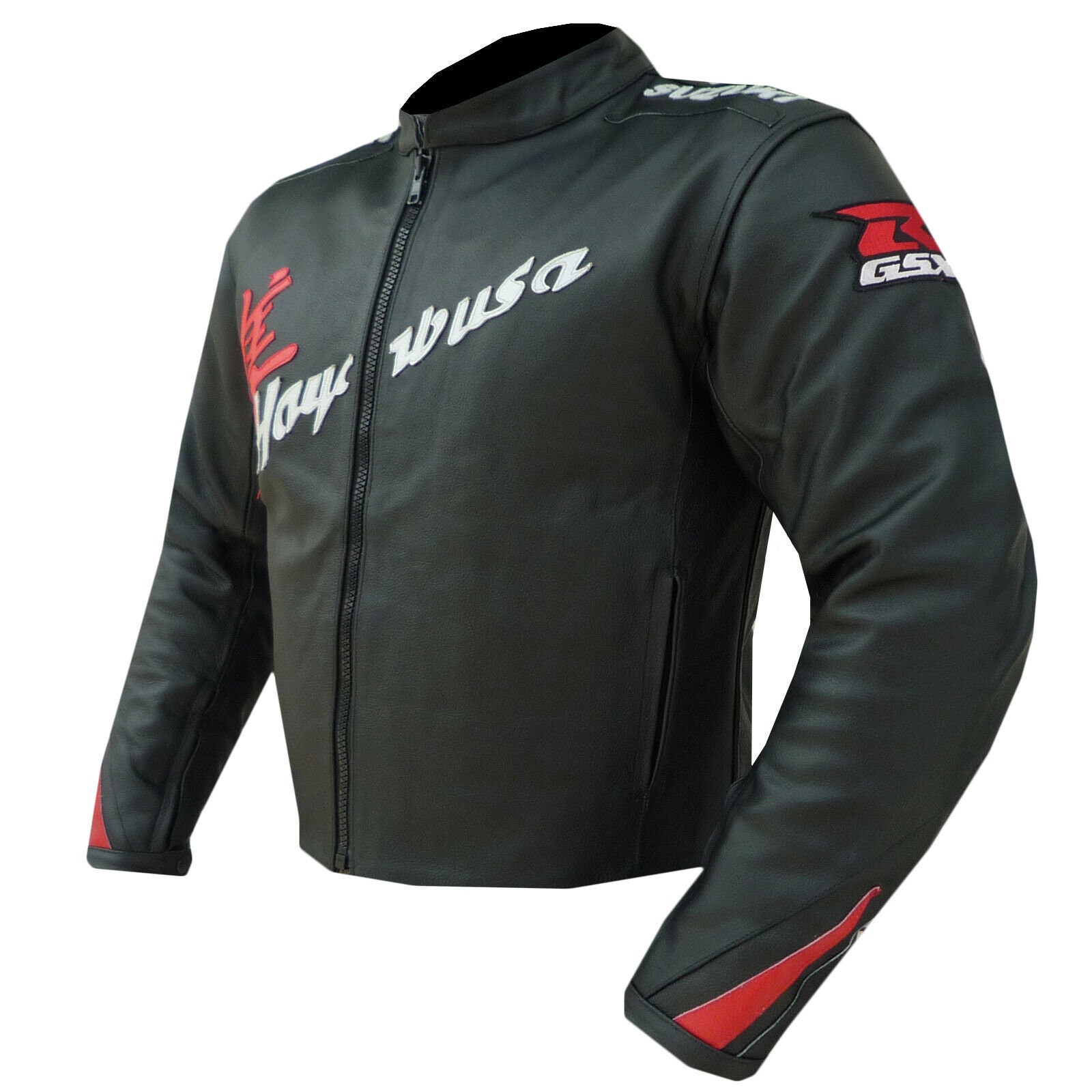 Hand Made Suzuki Hayabusa Motorcycle Leather Jacket Motorbike - Etsy