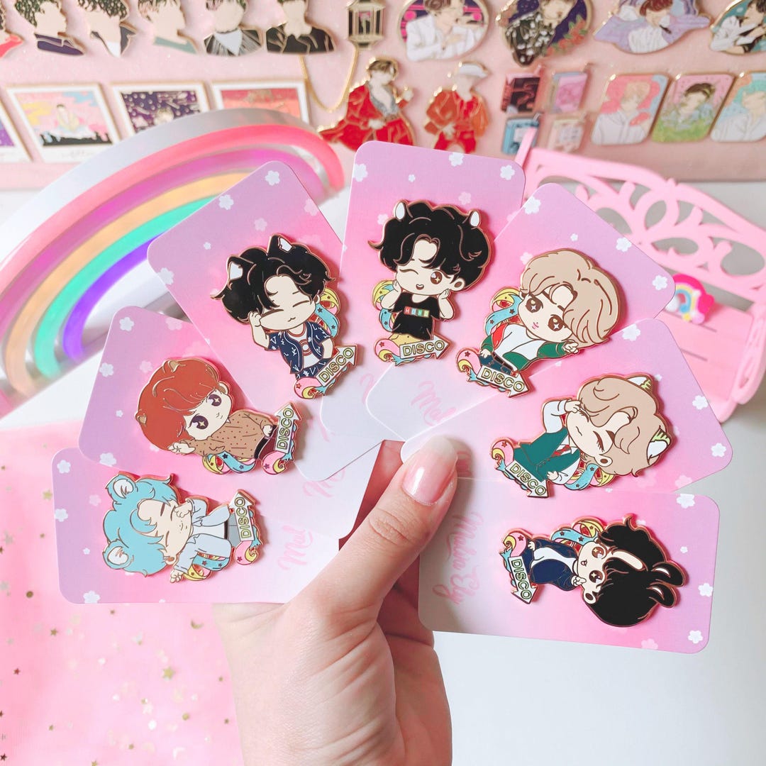 Dynamite Enamel Pins | Kpop Pins - Etsy