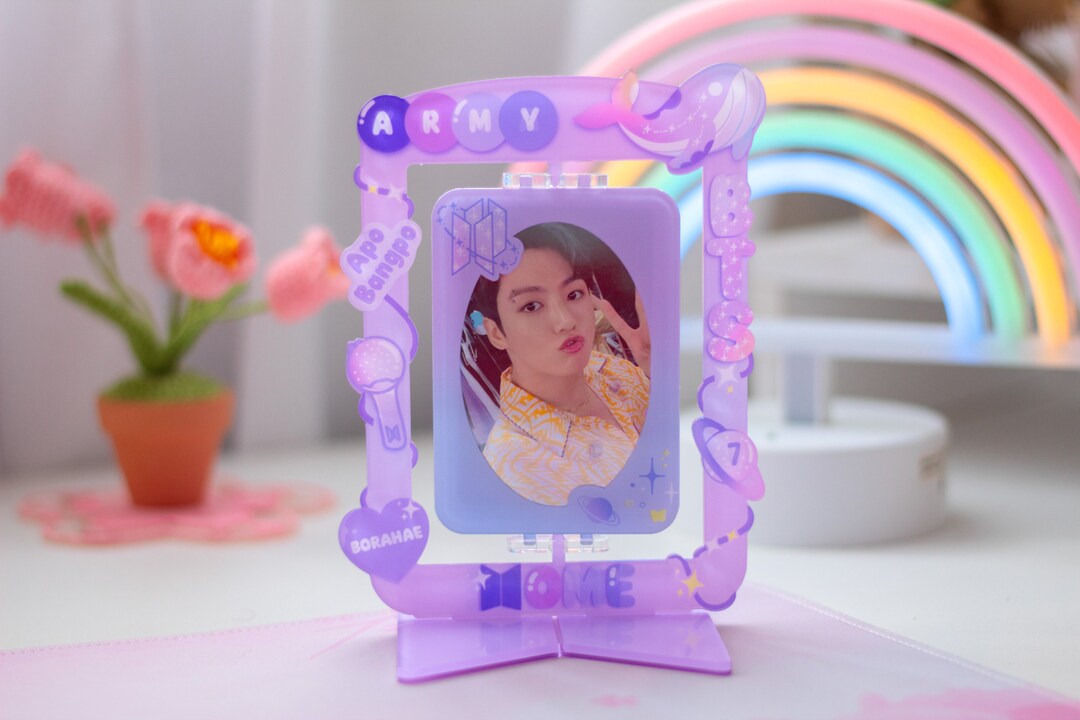 BTS Display Photocard Standee - Etsy
