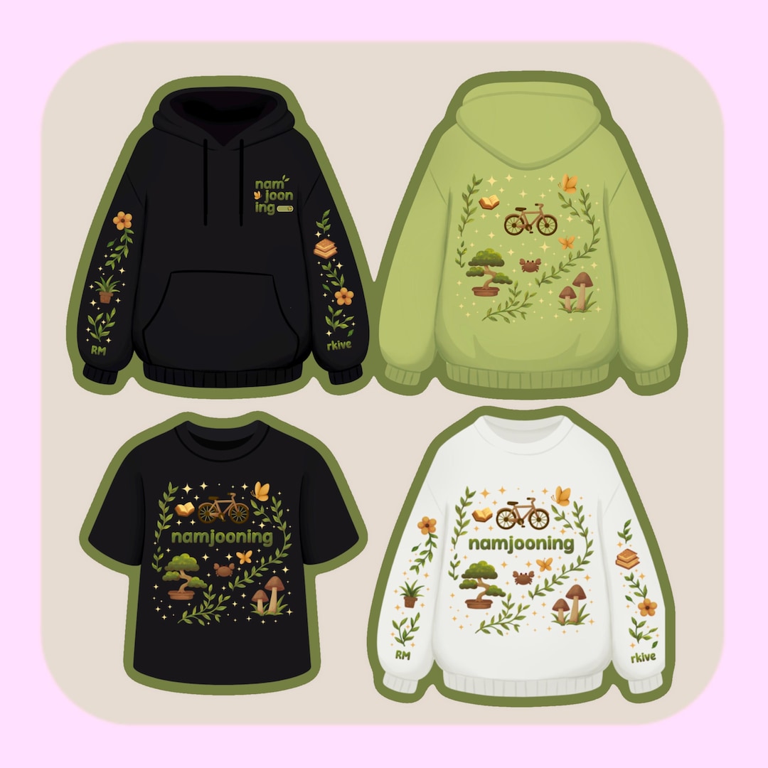 Cozy Namjooning Apparel – Crewneck, Fan-inspired T-shirt & Hoodie ...