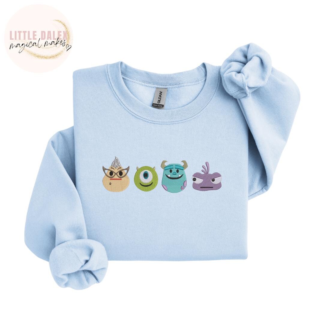 Disney Inspired Monsters Inc Faces Sweatshirt / Tshirt , Disney ...