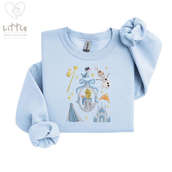 Womens Frozen Hoodie - Etsy UK