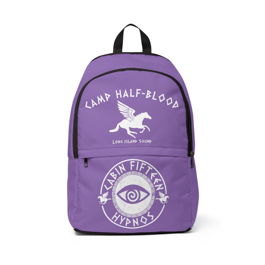 Camp Half-blood Cabin 15 Team Colors Backpack Hypnos Percy Jackson ...