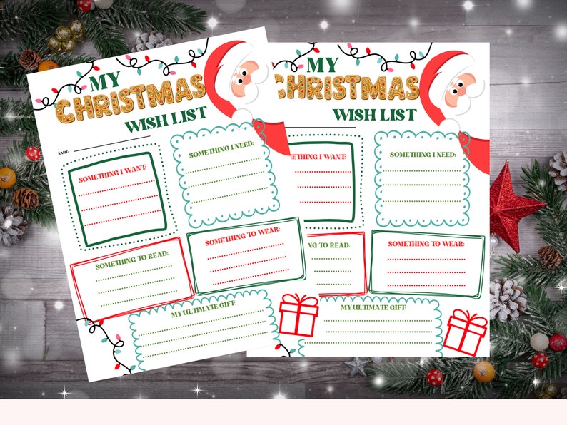 Christmas Wish List | Holiday Wish List | Christmas List | Christmas ...