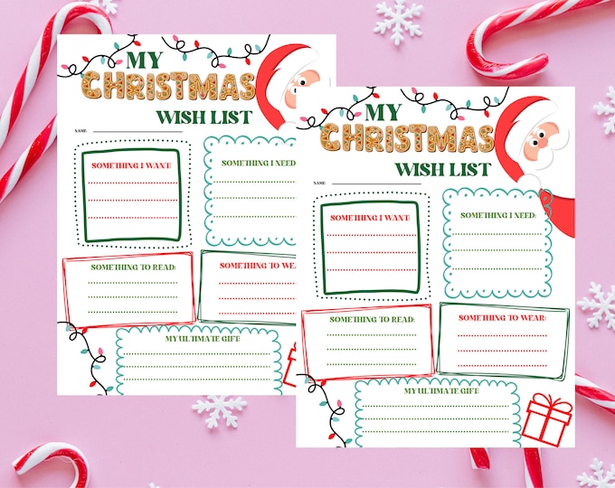 Christmas Wish List | Holiday Wish List | Christmas List | Christmas ...