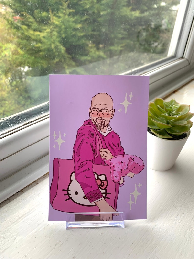 Walter White and Hello Kitty Digital Print 6x4 - Etsy