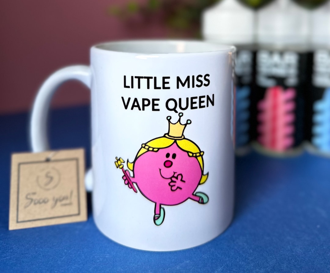Little Miss Vape Queen Mug - Etsy