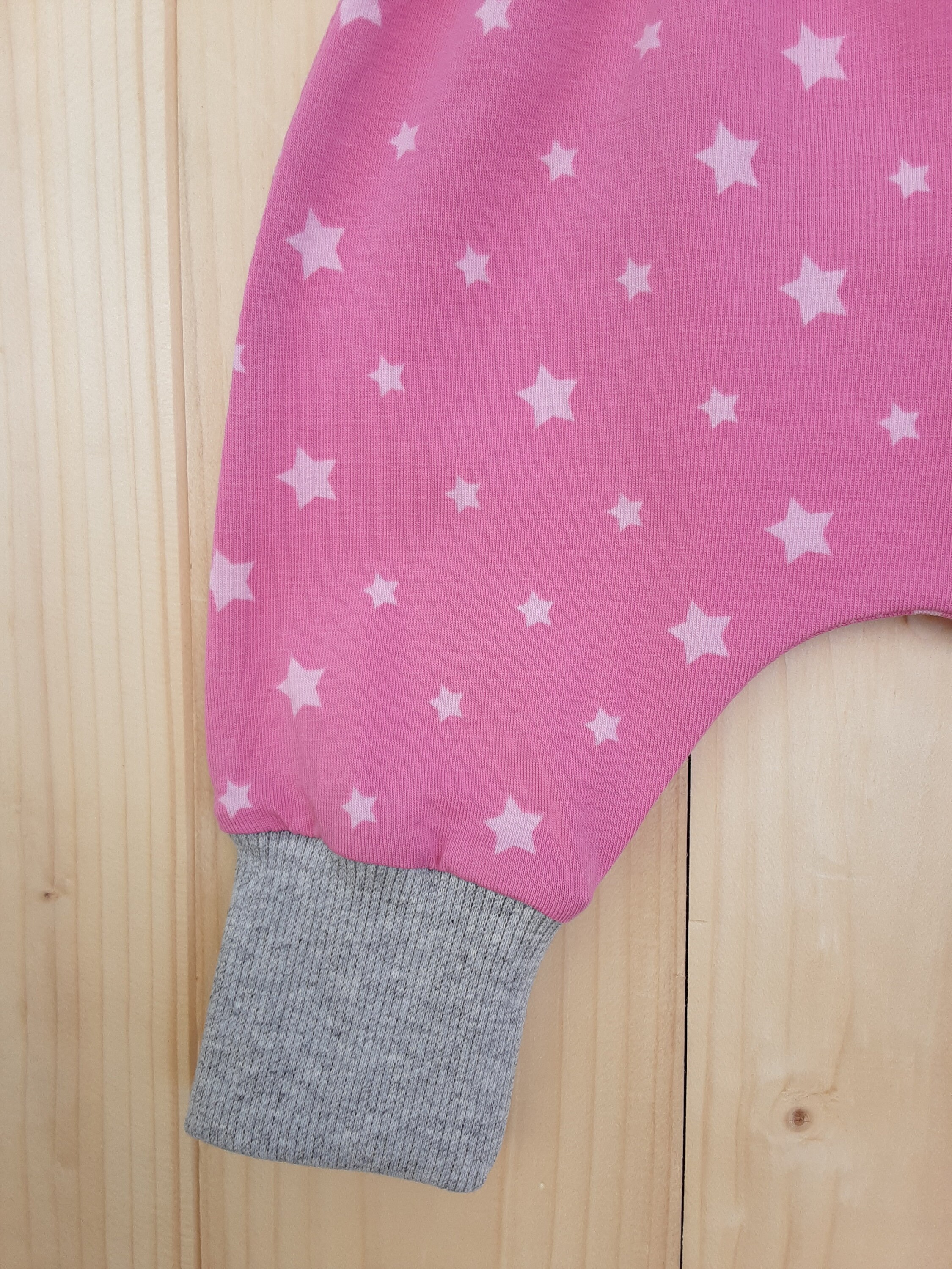 Pink Pants Pink Star Pants for Girl 6-9 Months Cuff Harem - Etsy UK
