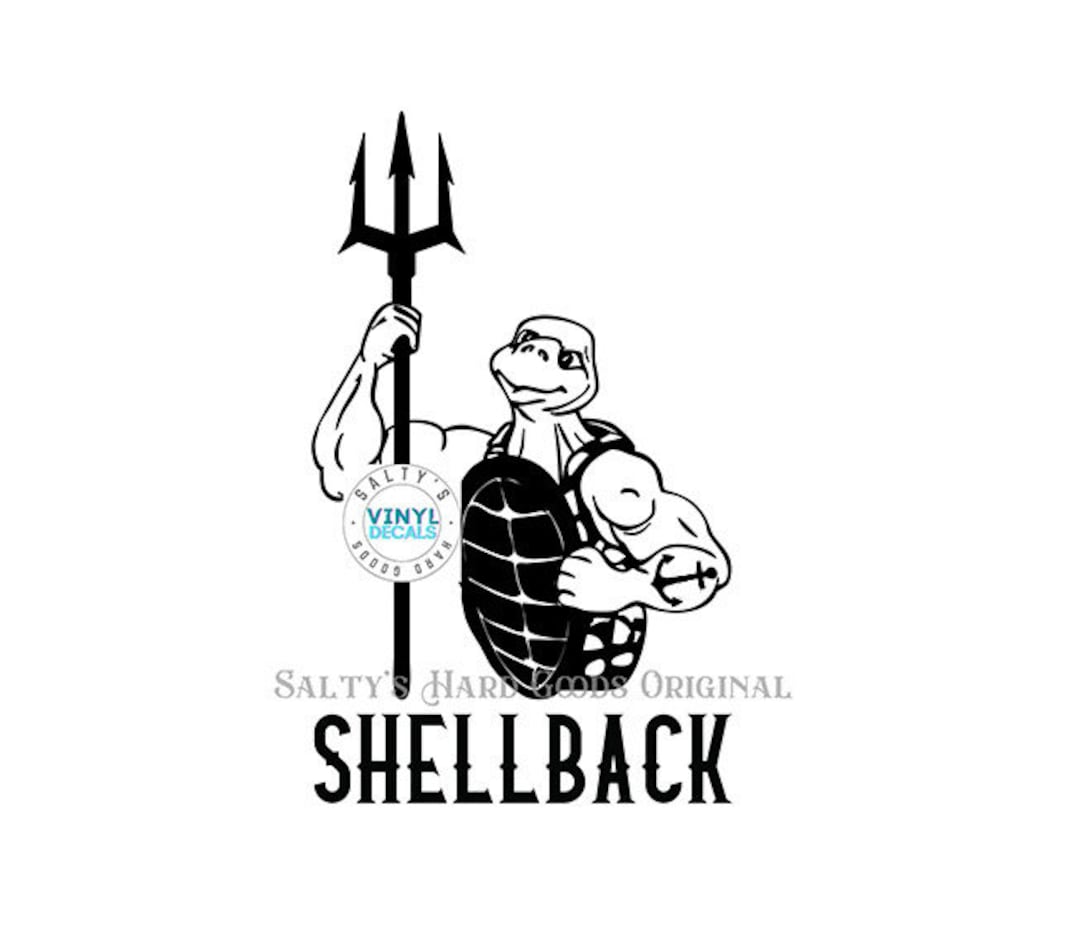 Shellback Decal Crossing the Line Ceremony US Navy Marines - Etsy