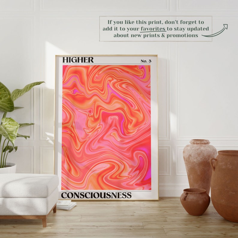 Aura Poster Gradient Wall Art Motivational Poster - Etsy