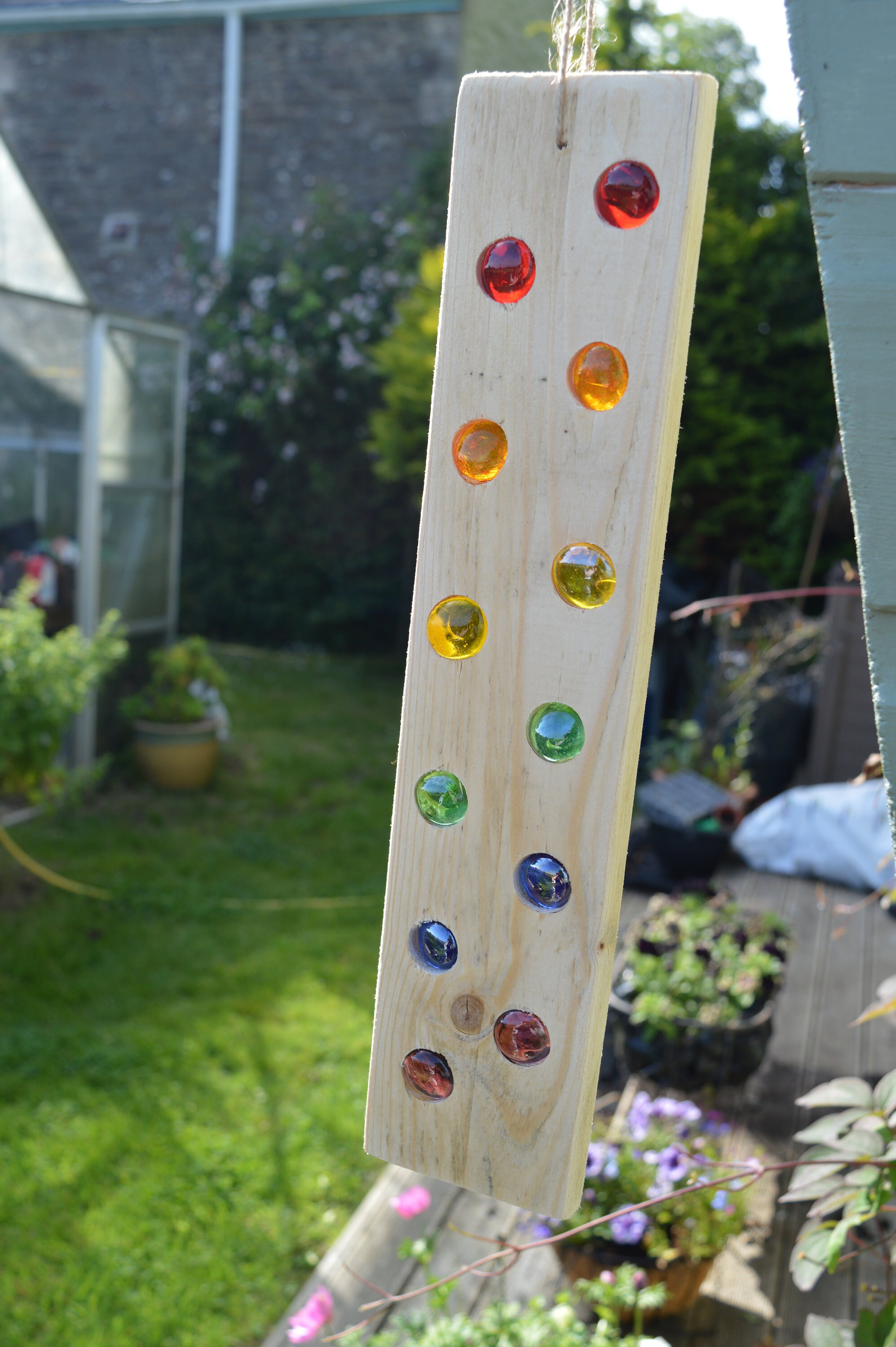 Sun-catcher Made From Reclaimed Pallet Wood 12hole - Etsy