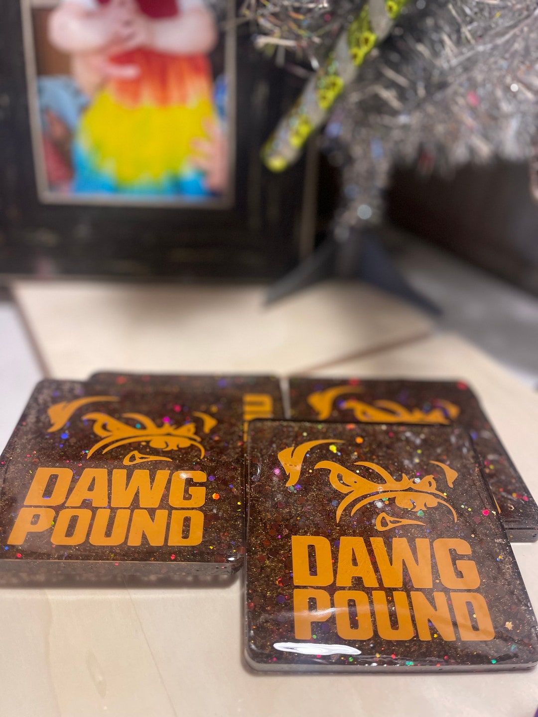 Dawg Pound Coaster Set - Etsy