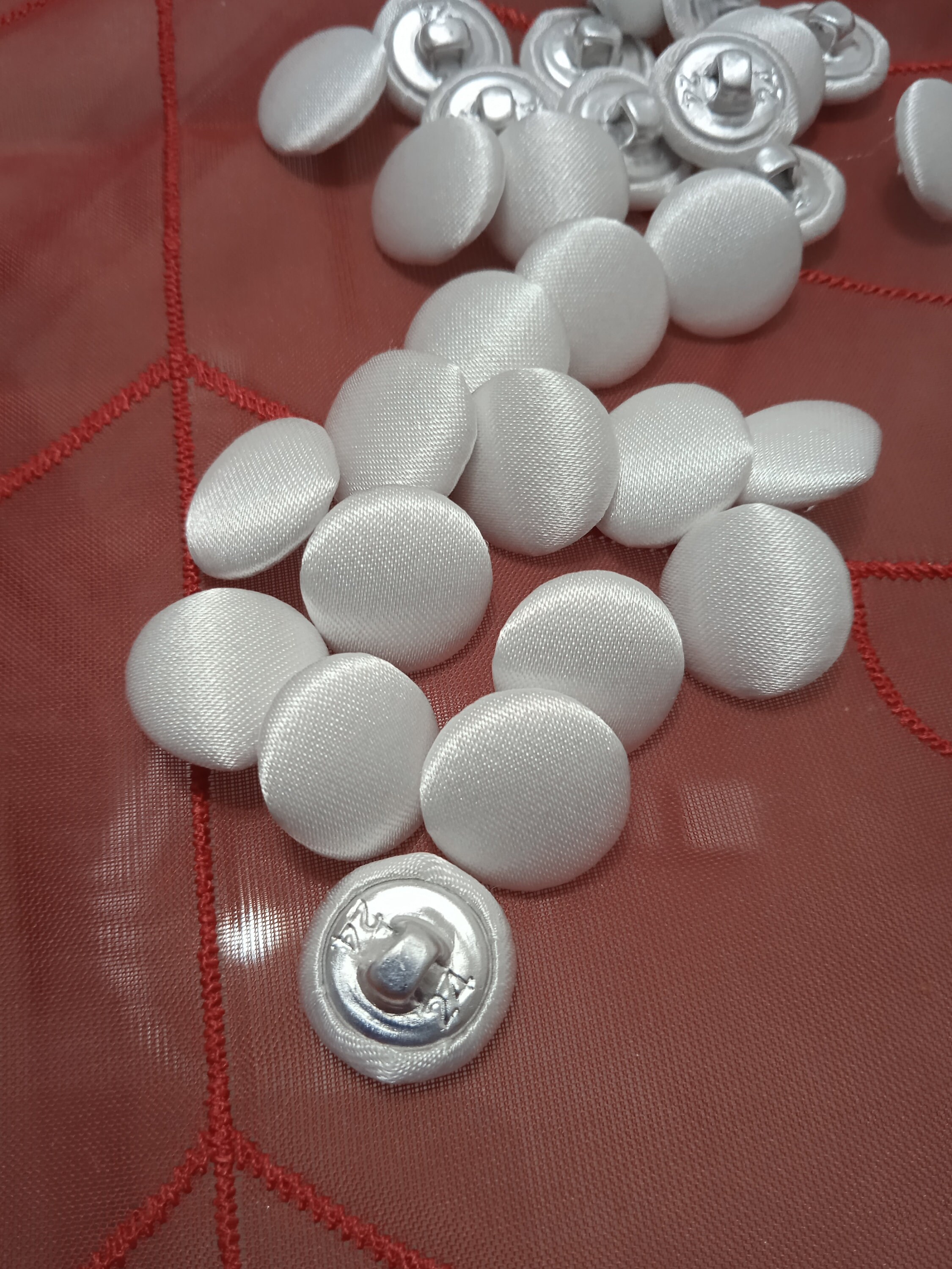 Buttons silk sewing buttons | Etsy