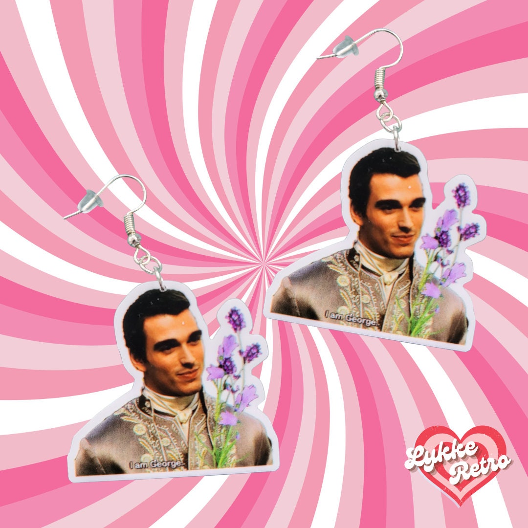 Bridgerton King George Corey Mylchreest Acrylic/silver Plated - Etsy