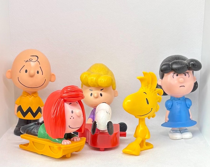 2015 Mcdonald's Peanuts Happy Meal Toys From "the Peanuts Movie" Action ...