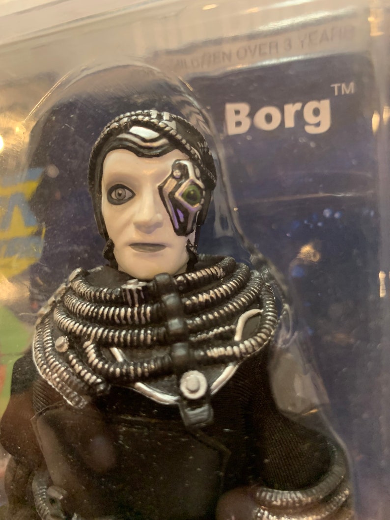 Star Trek the Next Generation Retro Cloth BORG Action Figure - Etsy