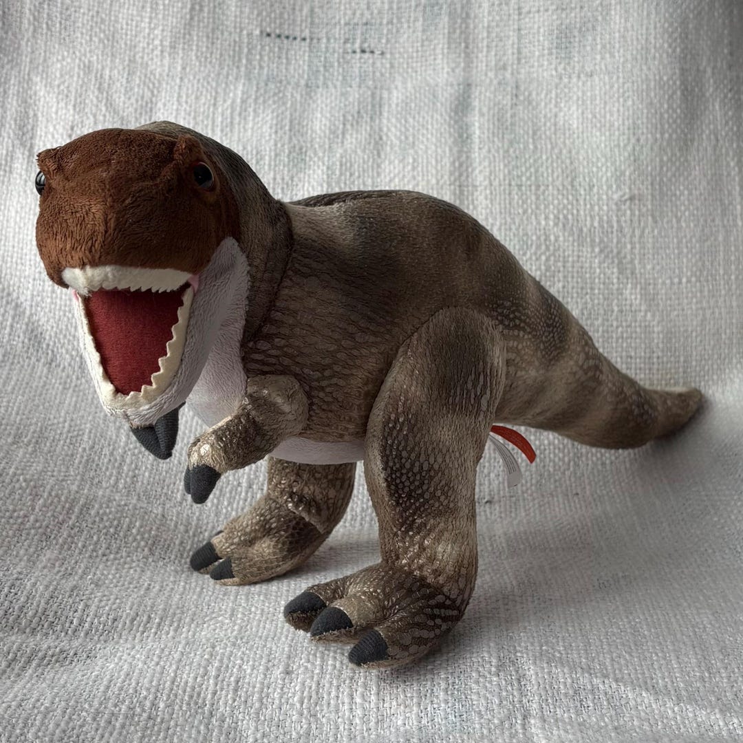 Wild Republic Dinosauria Jumbo T-rex Stuffed Animal - Etsy
